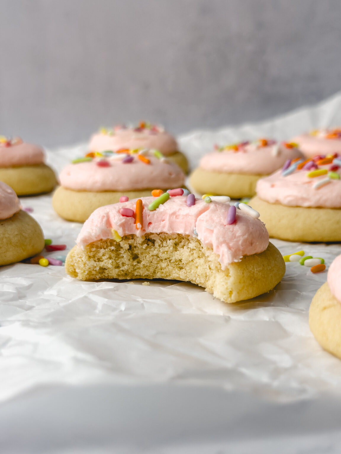 Mini Frosted Sugar Cookies