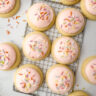 Mini Frosted Sugar Cookies